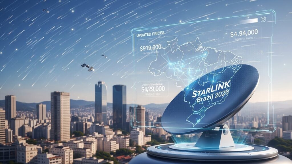 Starlink Brasil 2026: Preços e Cobertura Atual